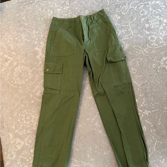 J. Crew | Pants & Jumpsuits | J Crew Green Cargo Pants | Poshmark